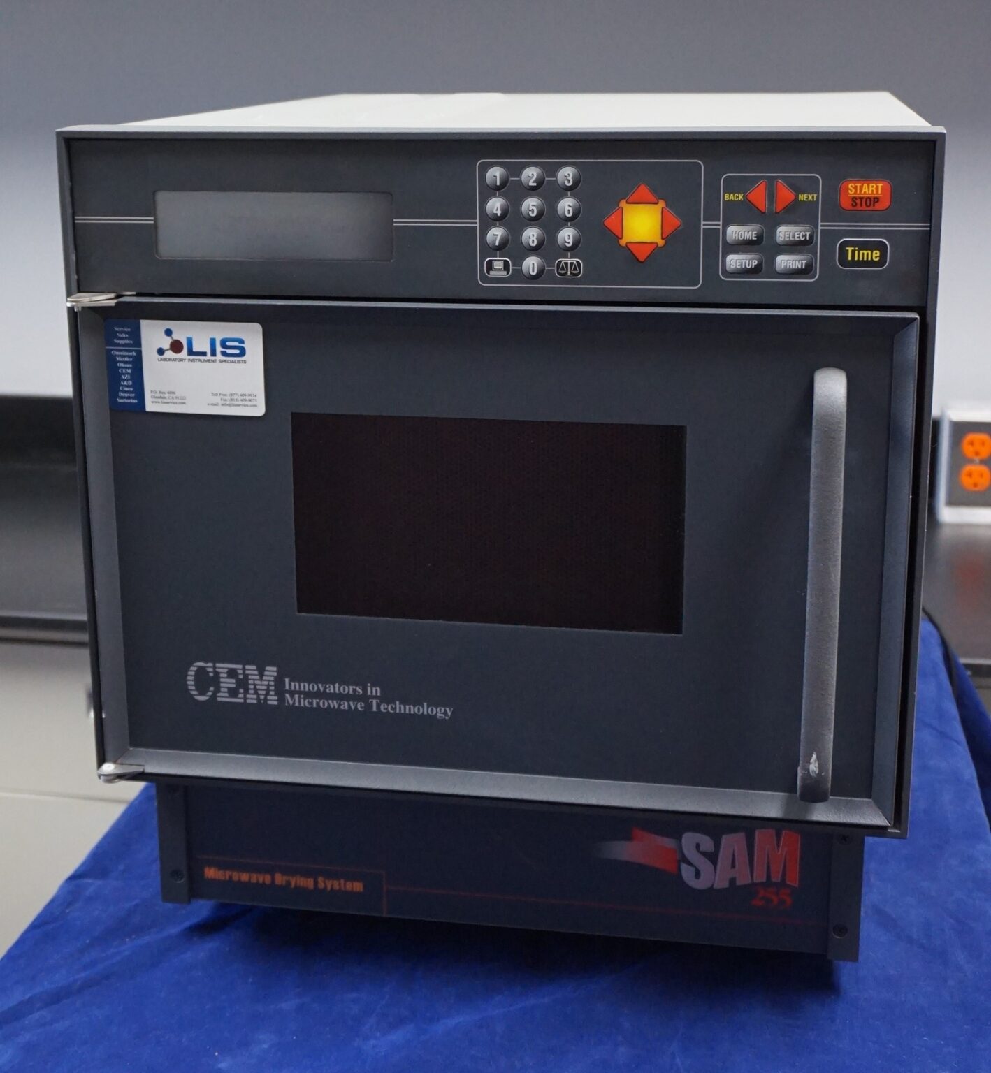 CEM SAM 255 Microwave Moisture Analyzer - >