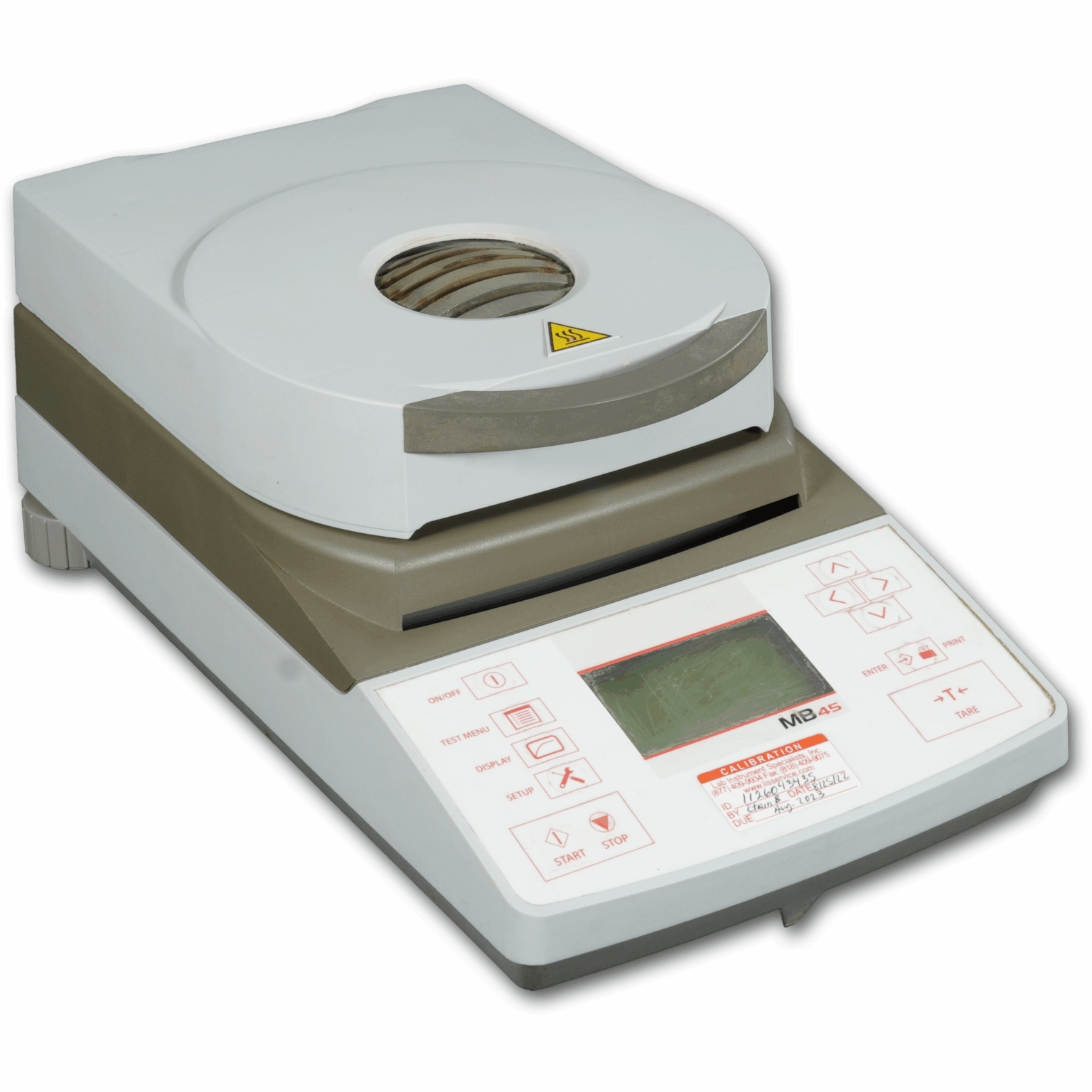 Ohaus MB45 Moisture Analyzer Reconditioned/Used Item# 30079284 ...