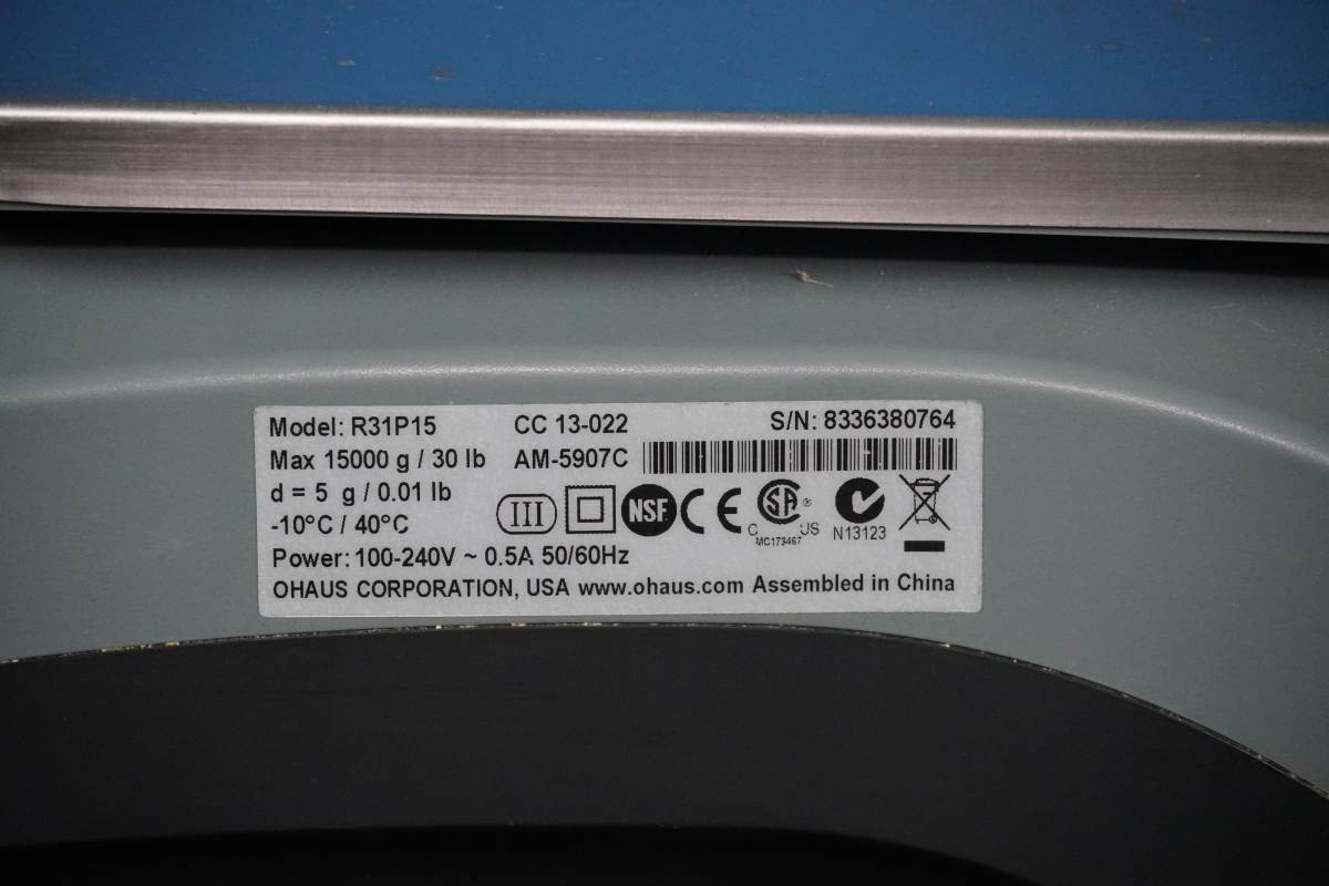 Ohaus Ranger 3000 R31P15 Bench Scale (Used) - Laboratory Instrument ...